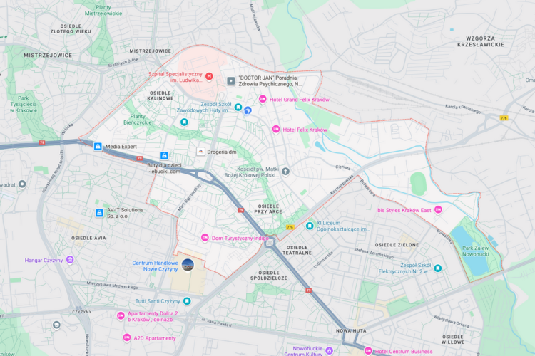 Nowa Huta - Polonia Kraków